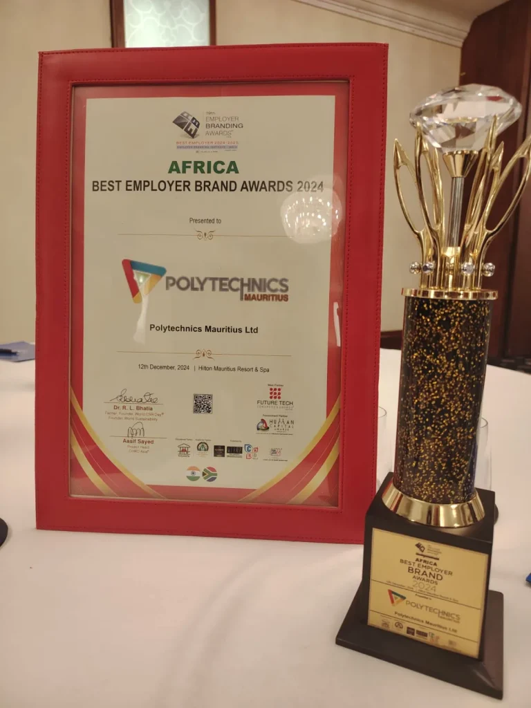 A Proud Moment for Polytechnics Mauritius! - Polytechnics Mauritius Ltd